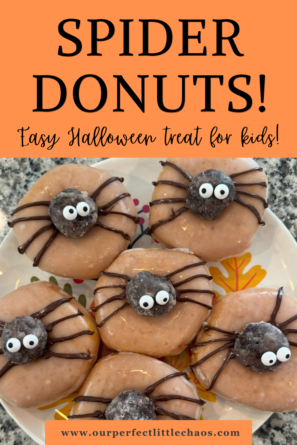 How to Make Spider Donuts: Fun and Easy Halloween Treats for Kids - Our ...